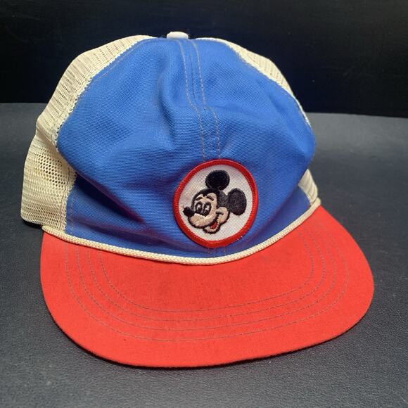 Disney | Accessories | Vintage Walt Disney Productions Mesh Snap Back ...